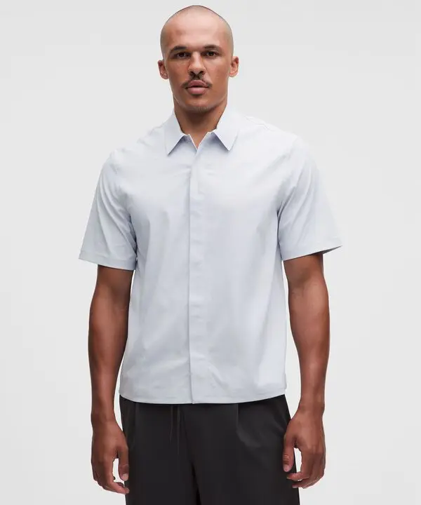 Lululemon Swift Twill Short-sleeve Shirt - Starch Blue