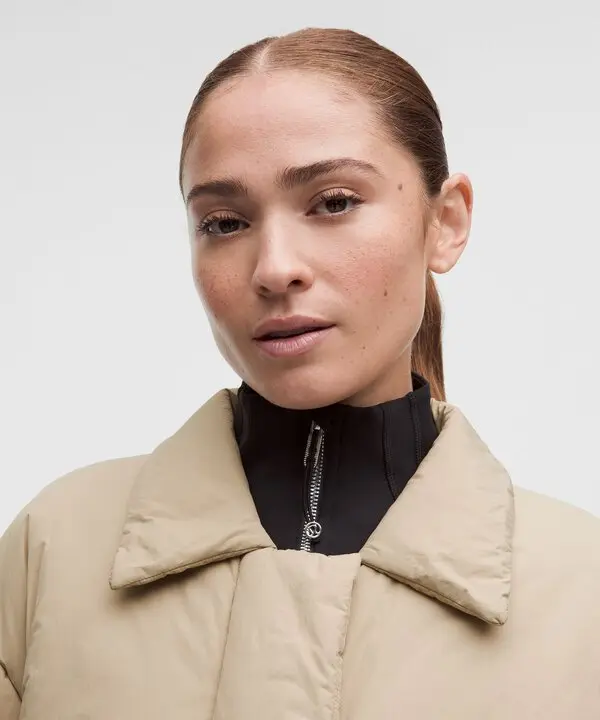 Lululemon Thermozen Insulated Mac Coat - Rumble Crumble