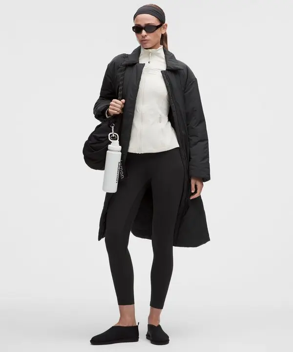 Lululemon Thermozen Insulated Mac Coat - Super Dark