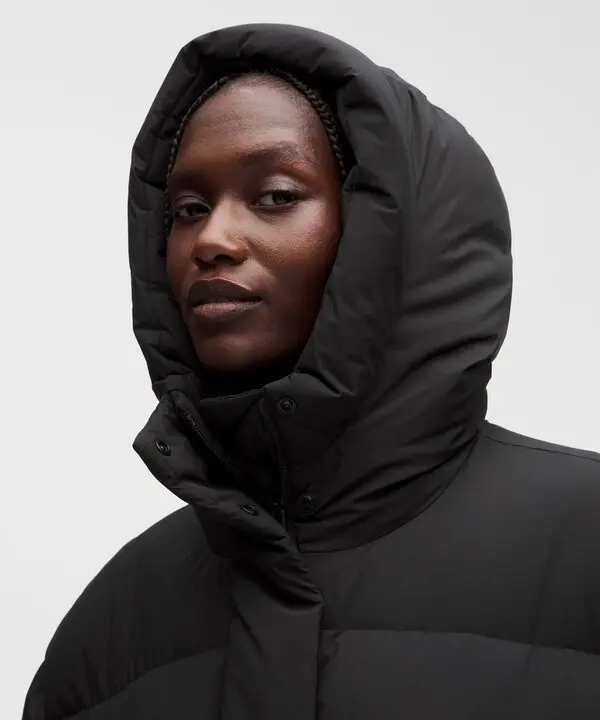 Lululemon Wunder Puff Bomber Hoodie - Black