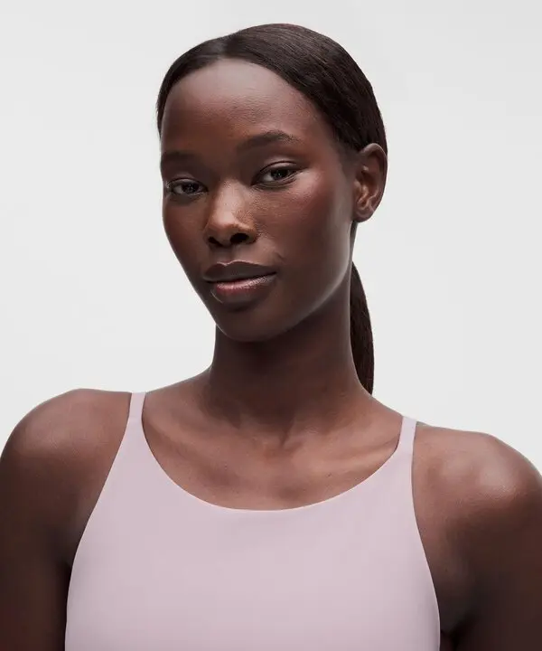 Lululemon Wunder Under Cropped Tank Top - Shallot