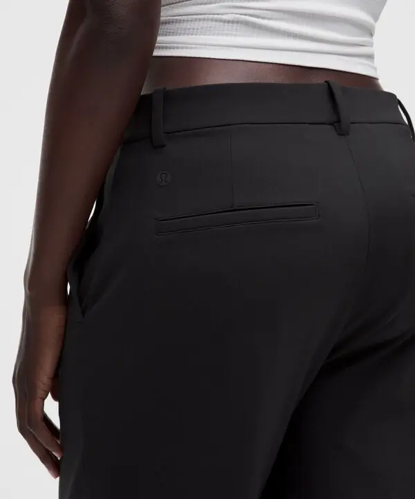 Lululemon Daydrift Mid-rise Stacked-leg Trouser - Black
