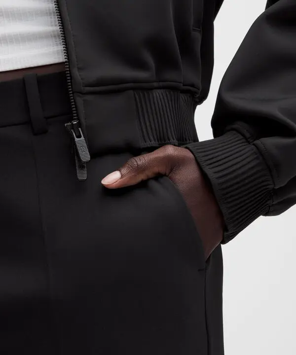 Lululemon Daydrift Mid-rise Stacked-leg Trouser - Black