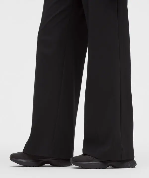 Lululemon Daydrift Mid-rise Stacked-leg Trouser - Black