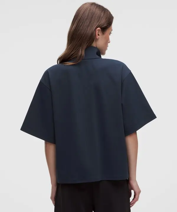 Lululemon Daydrift Short-sleeve Half Zip - True Navy