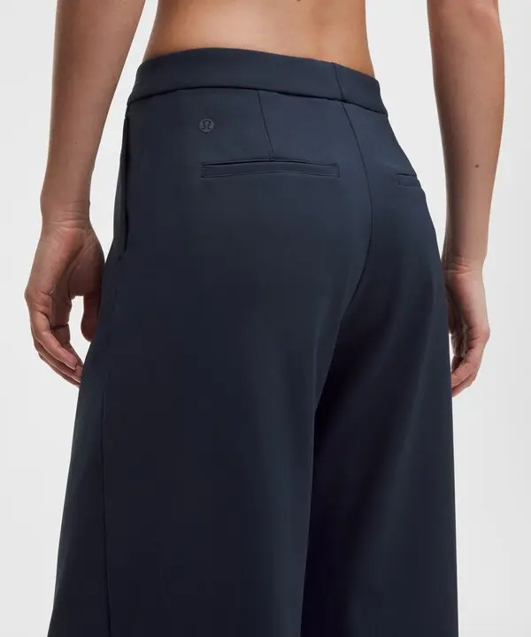 Lululemon Daydrift Mid-rise Cropped Wide-leg Trouser - True Navy