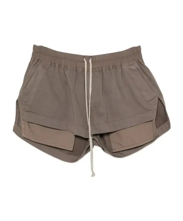 Rick Owens Drawstring Layered-effect Shorts