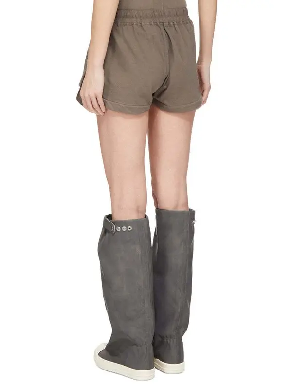 Rick Owens Drawstring Layered-effect Shorts