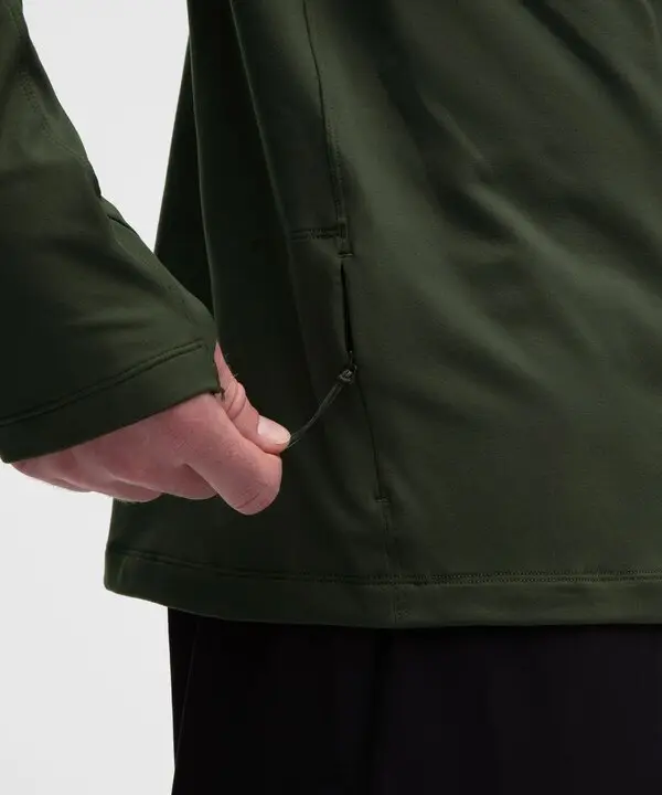 Lululemon Rulu Fleece Hoodie - Deep Forest