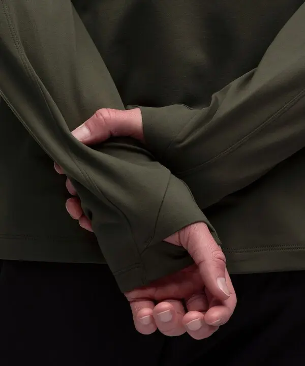 Lululemon Rulu Fleece Hoodie - Deep Forest