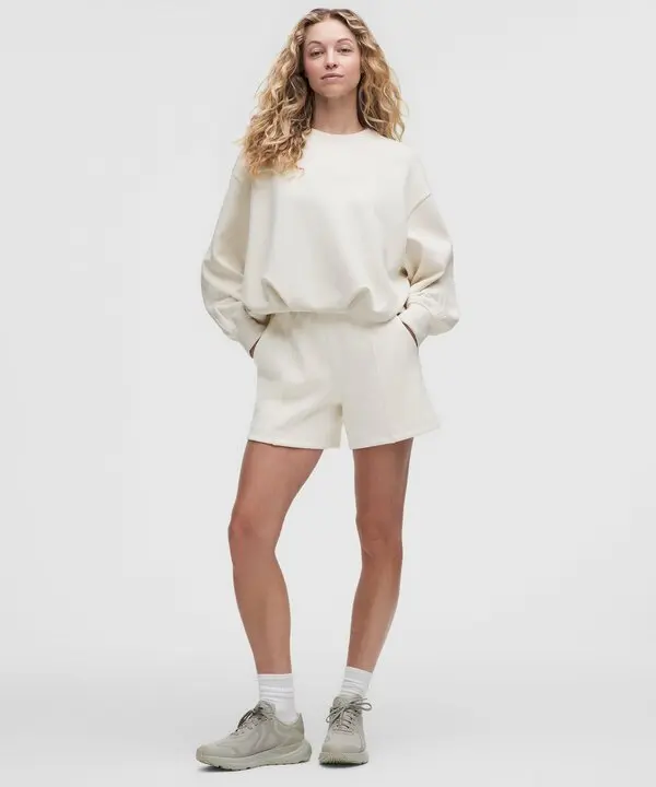 Lululemon Smooth Spacer High-rise Short 5 - Light Ivory