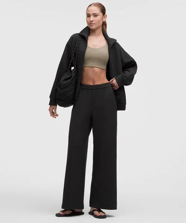 Lululemon Smooth Spacer High-rise Wide-leg Pant - Black