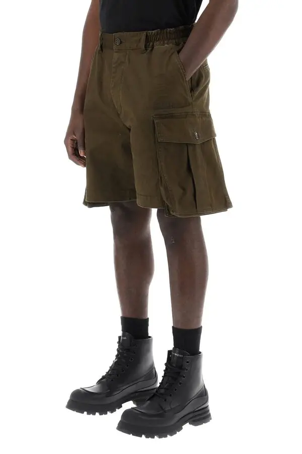 Dsquared2 Straight Leg Cargo Shorts
