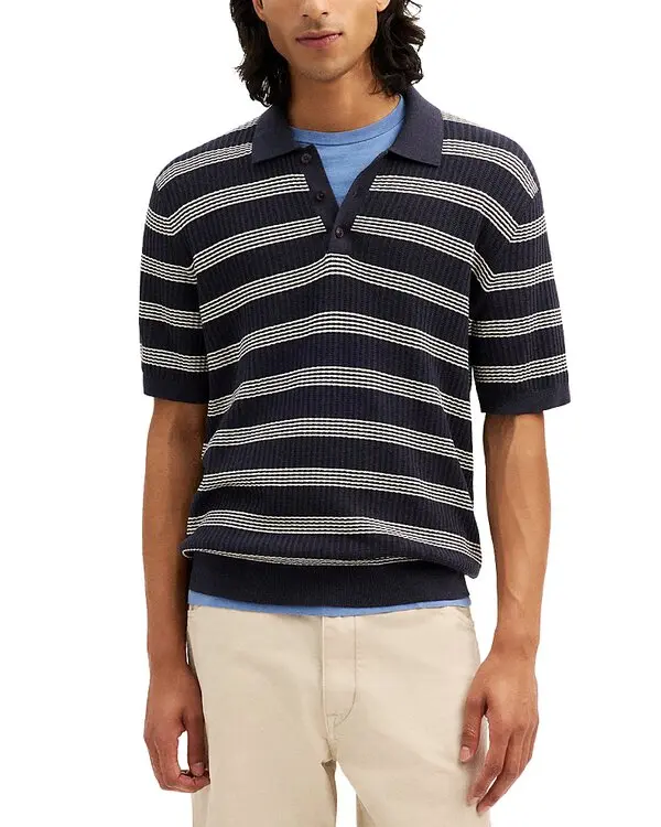 Madewell Carlos Three Button Short Sleeve Polo