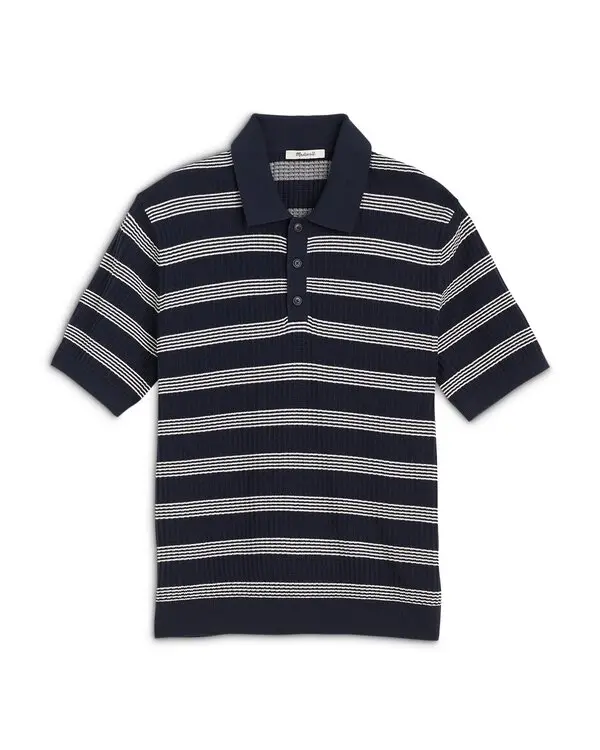 Madewell Carlos Three Button Short Sleeve Polo