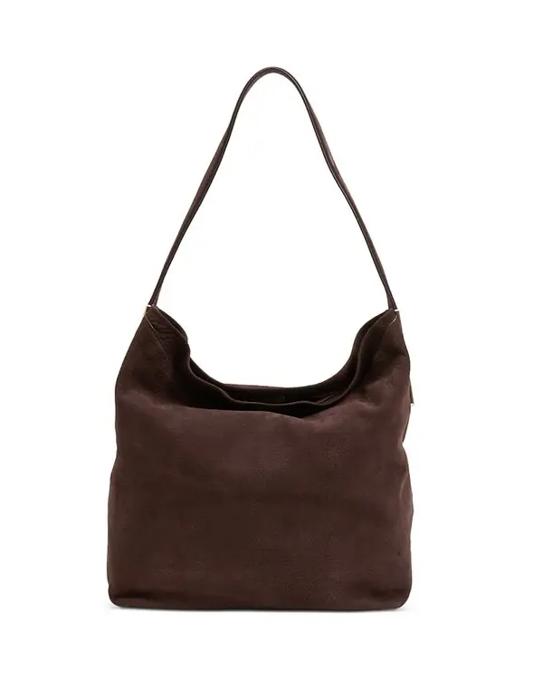 Simkhai Wynne Large Nubuck Leather Bucket Bag - Marrone