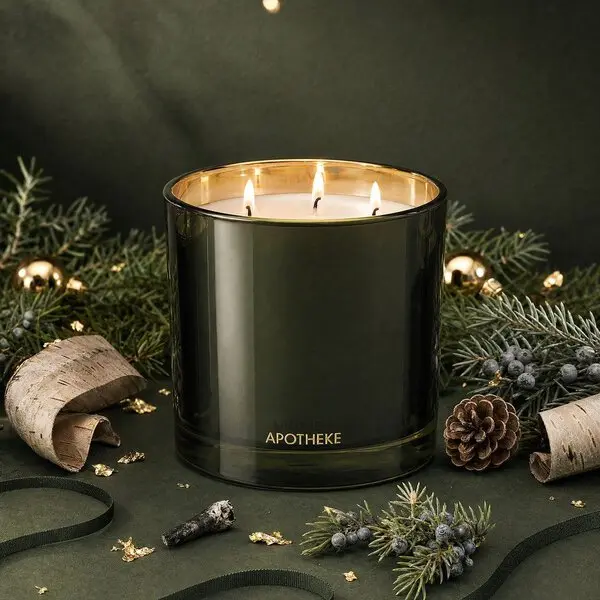 APOTHEKE Juniper Birch 3-wick Candle