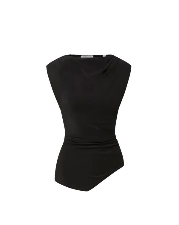 Veronica Beard Yvonne Asymmetric Top - Black