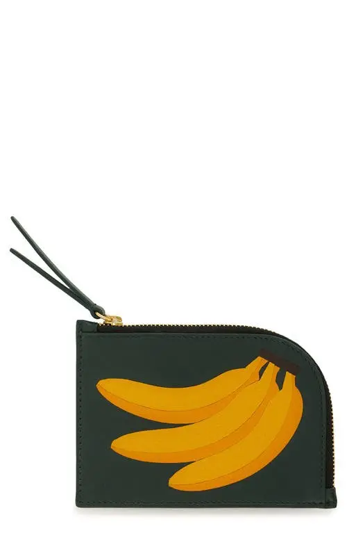 Farm Rio Banana Leather Wallet - Black