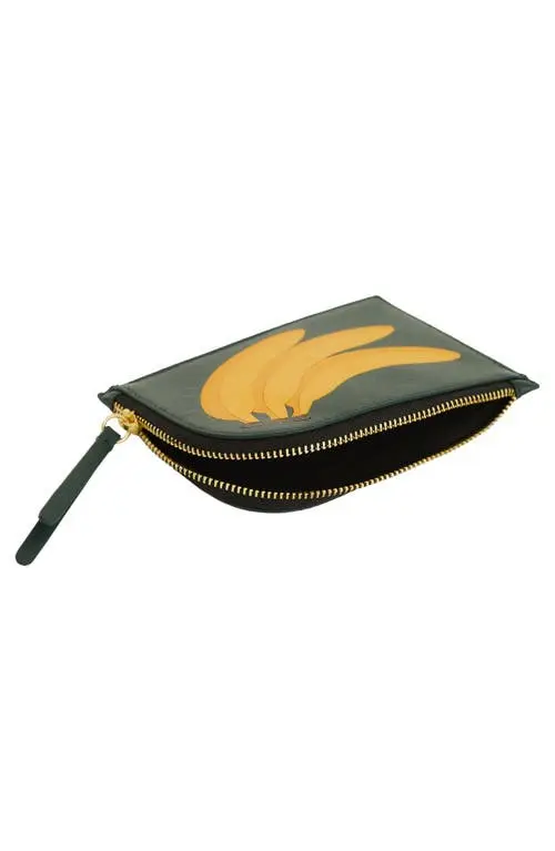 Farm Rio Banana Leather Wallet - Black