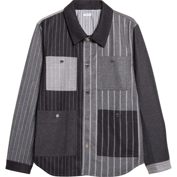 Thom Browne Funmix Utility Patch Pocket Jacket - Medium Grey