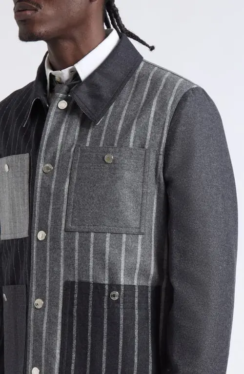 Thom Browne Funmix Utility Patch Pocket Jacket