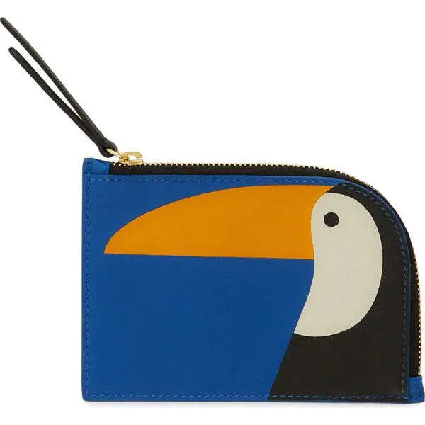 Farm Rio L-zip Leather Wallet