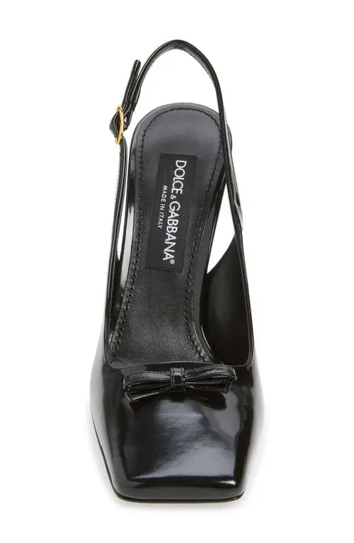 Dolce & Gabbana Schiffer Slingback Pump