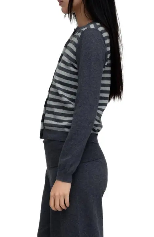 FIND ME NOW Asymmetric Button Sweater