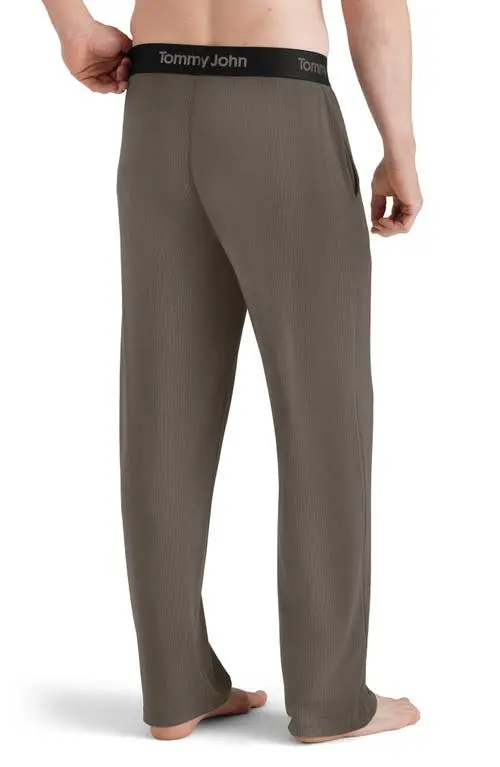 Tommy John Second Skin Luxe Ribbed Lounge Pants - Falcon