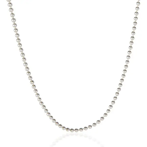 Tiffany & Co. Sterling Silver Makers Necklace