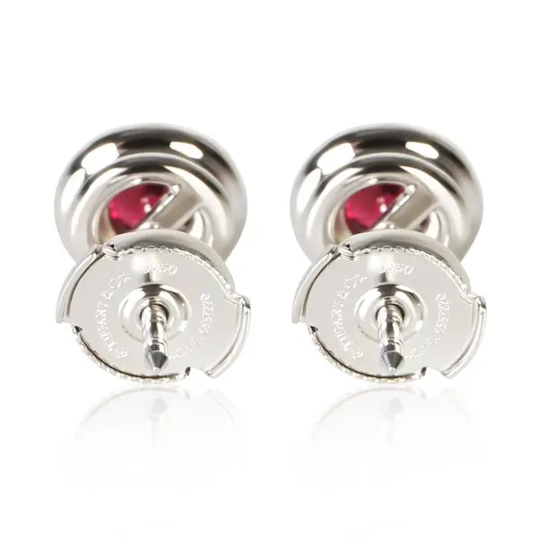 Tiffany & Co. Ruby And Diamond Soleste Earrings