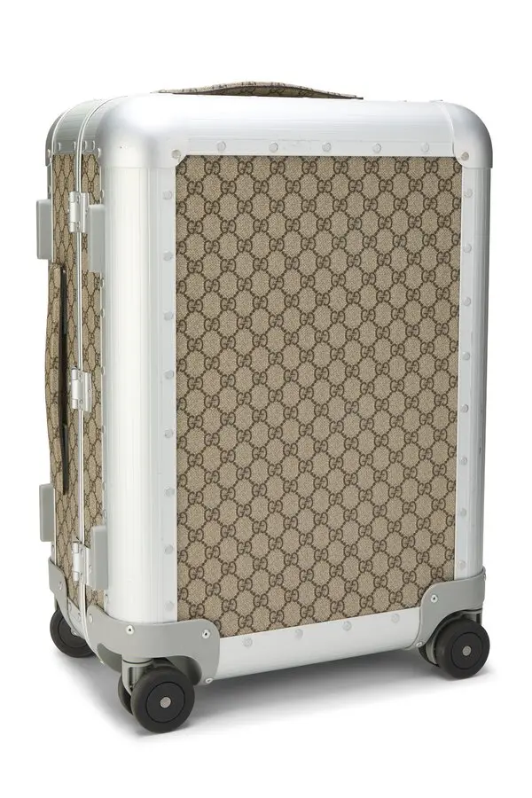 Gucci Gg Supreme Canvas Porter Cabin Plus Trolley