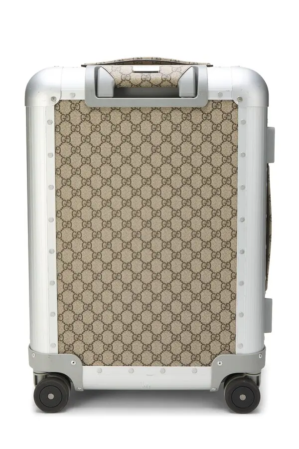 Gucci Gg Supreme Canvas Porter Cabin Plus Trolley