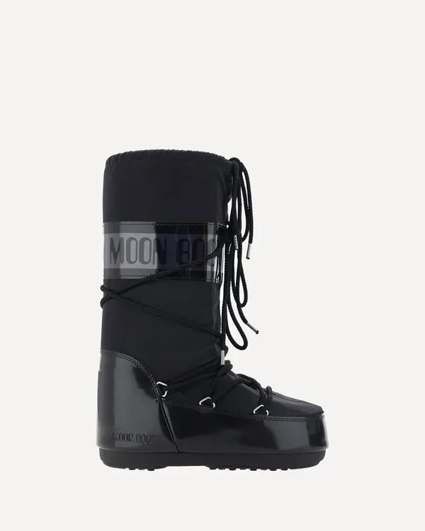 Moon Boot Icon Glance Boots - Black