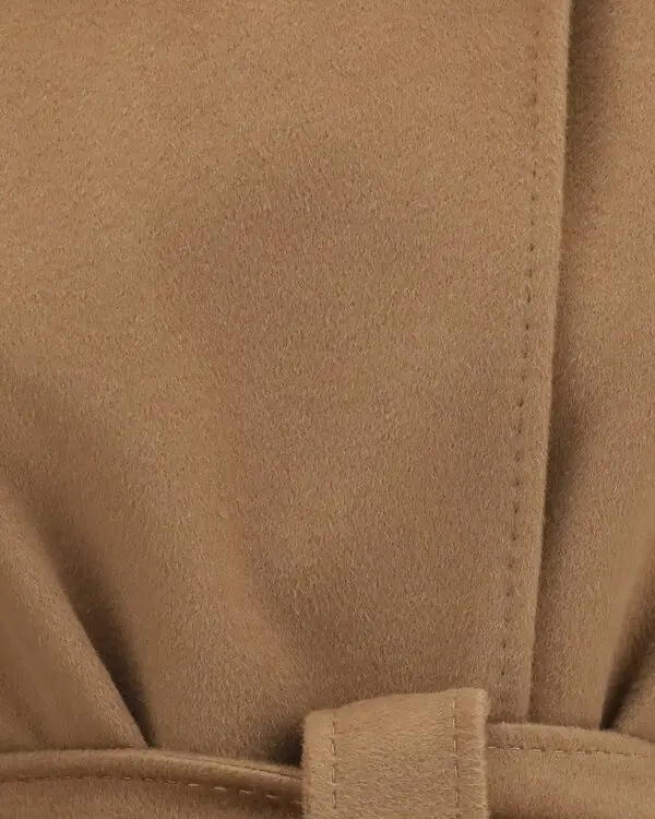 Max Mara Bcollag Coat In Virgin Wool - Beige