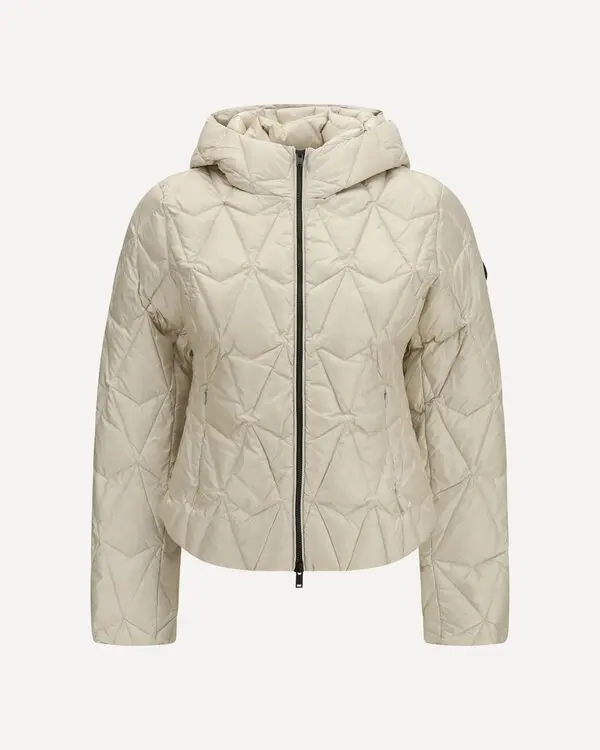 Moose Knuckles Lightweight Iceberg Quilted Down Jacket - Cream