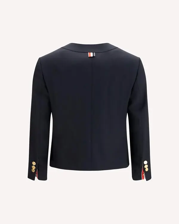 Thom Browne Hopsack Cardigan Jacket