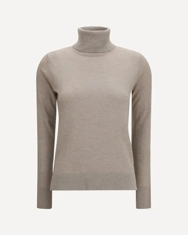 WEEKEND MAXMARA Allegra Wool Turtleneck Weater