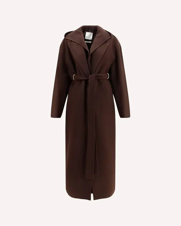 Max Mara Olmo Coat In Virgin Wool