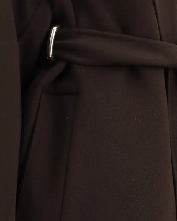 Max Mara Olmo Coat In Virgin Wool