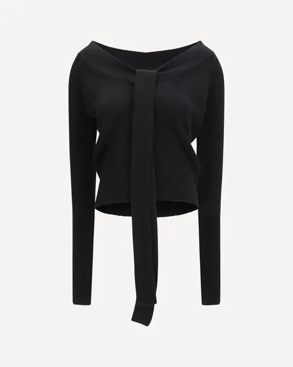 Ermanno Scervino Pure Cashmere Cardigan - Black