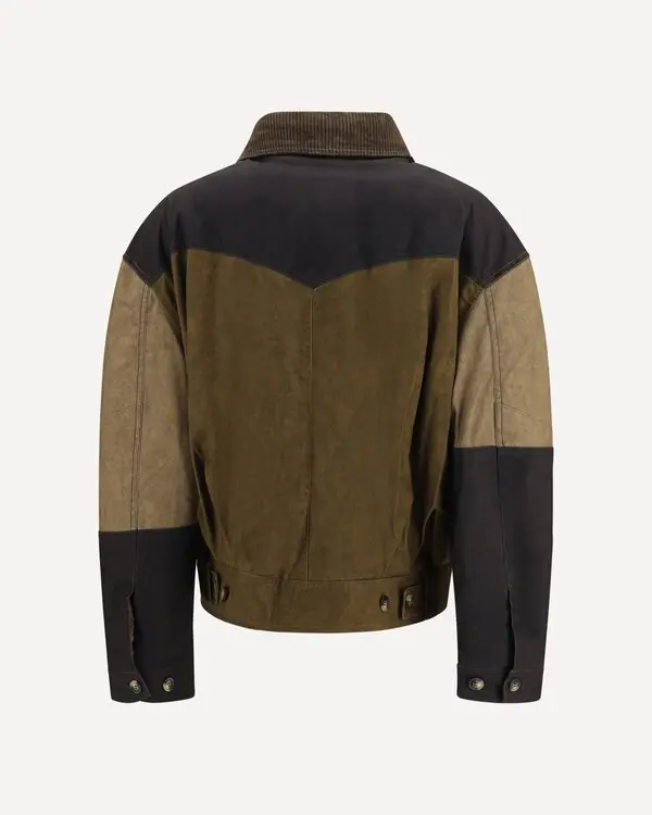 MARANT ETOILE Risla Cotton Jacket - Khaki