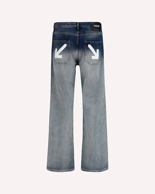 Off-White Half Arrow Jeans - Grey
