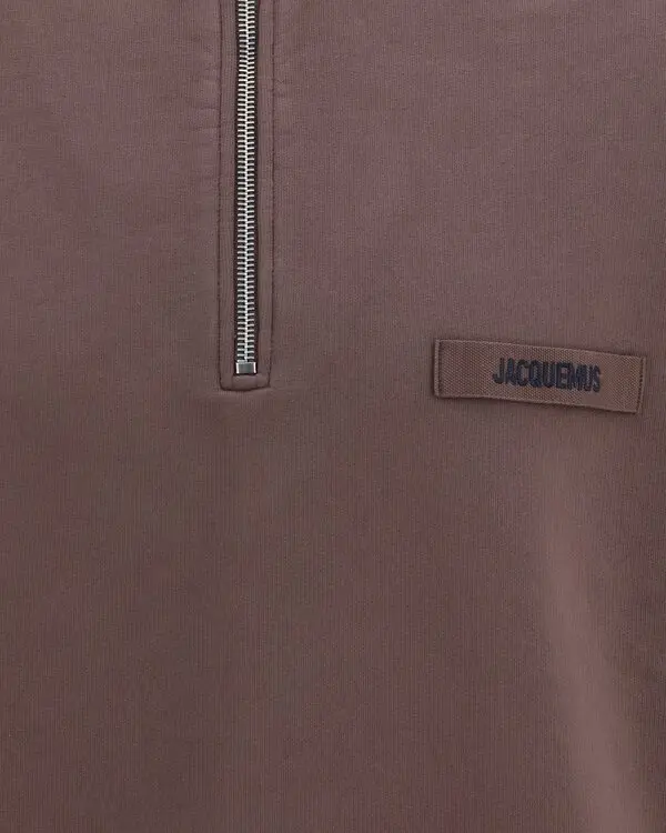 Jacquemus Le Camionneur Weathirt - Brown