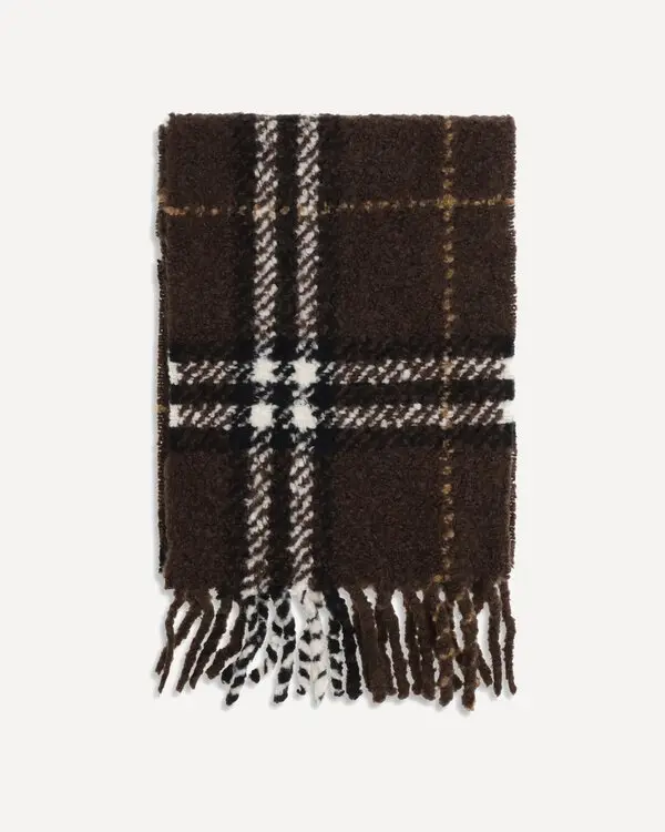 Burberry Alpaca And Wool-blend Scarf