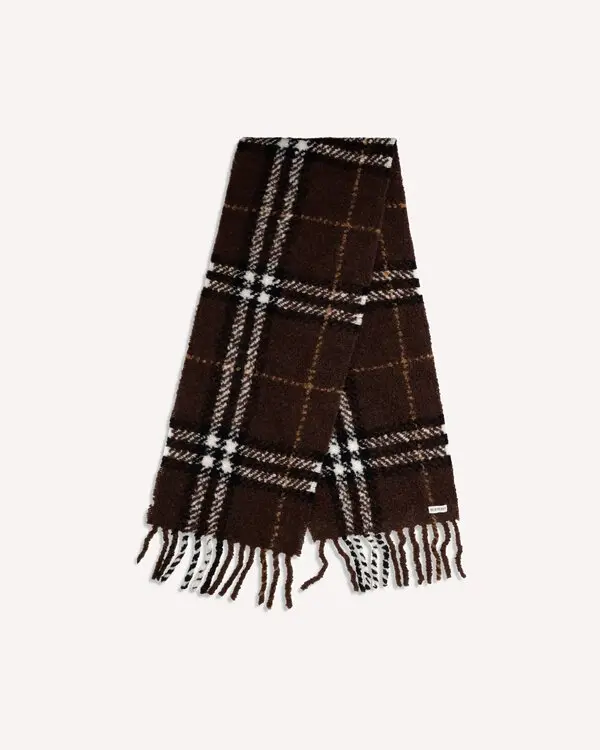 Burberry Alpaca And Wool-blend Scarf