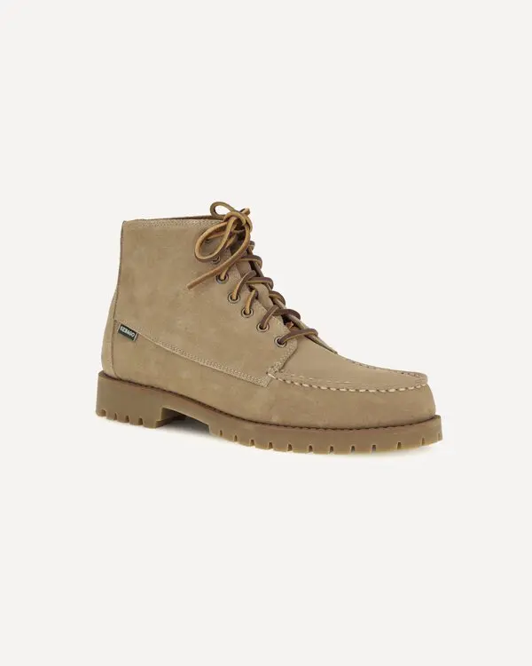 SEBAGO Parker Leather Boots - Beige