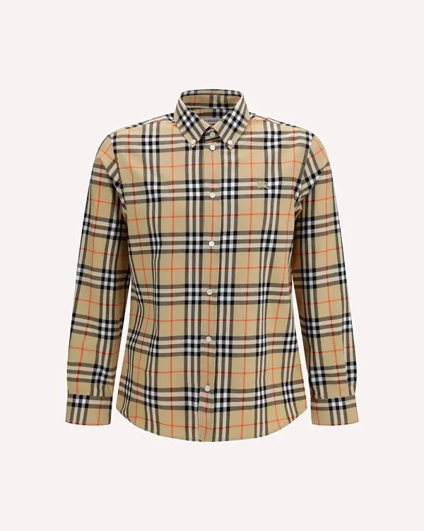 Burberry Check Cotton Shirt Mae