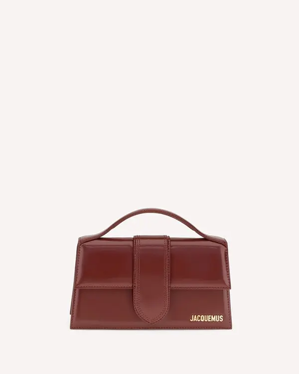 Jacquemus Le Grand Bambino Handbag - Bordeaux